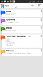 [Android] Use Tree Note Hierarchy Notepad to organize your lists and ...