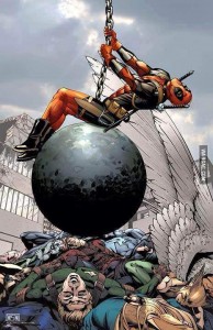 Deadpool’s new weapon, a wrecking ball [Image] | dotTech