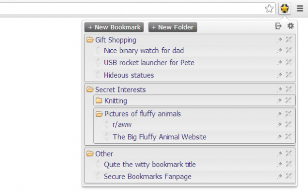 [Chrome] Password protect your bookmarks with Secure Bookmarks | dotTech