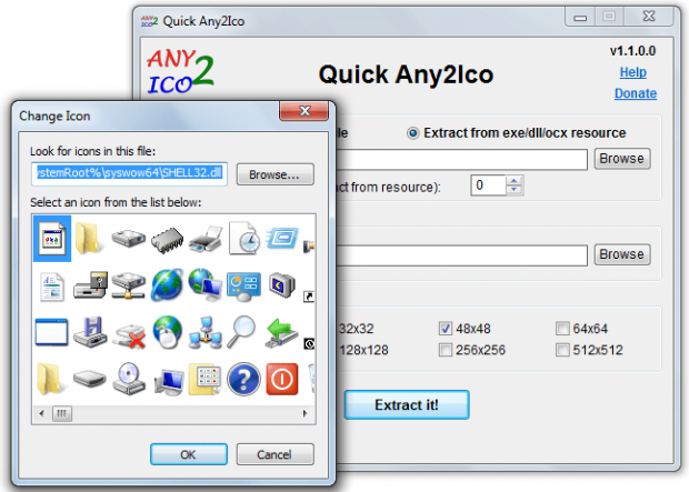 [Windows] Easily convert any image to icon with Quick Any2Ico | dotTech