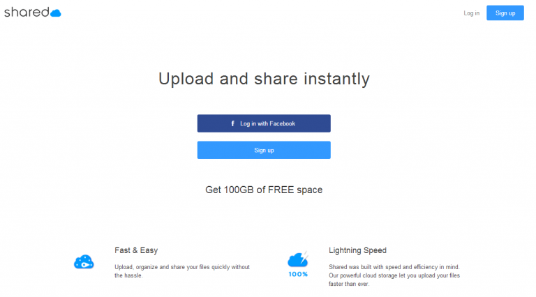 [Web] Get up to 100GB of free cloud storage space with Shared | dotTech