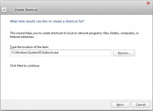 How to create desktop shortcut for switching user accounts in Windows 7 ...