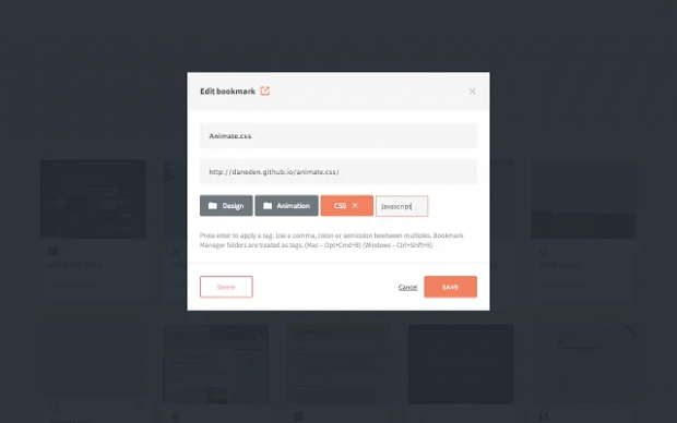 [Chrome] Add tags and screenshots to bookmarks with Dewey Bookmarks ...