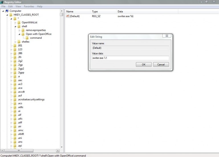 How to add OpenOffice to right-click context menu in Windows [Guide] | dotTech