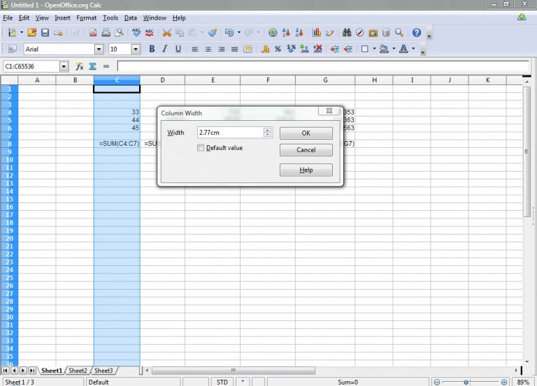 How to show formulas in OpenOffice Calc spreadsheet cells [Guide] | dotTech