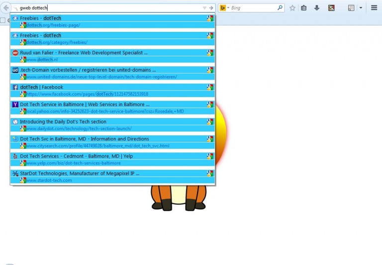 How to turn Firefox address bar into an instant search bar [Tip] | dotTech