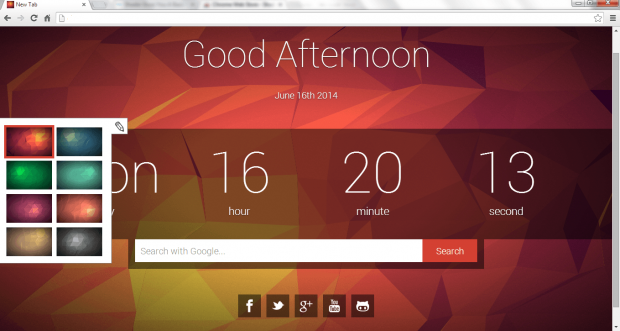 [Chrome] Get a modern 3D New Tab page with Shader | dotTech