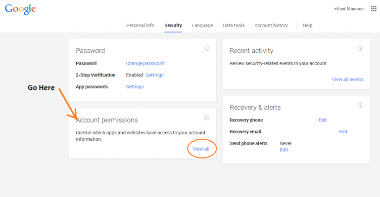 How to manage Google account permissions [Guide] | dotTech