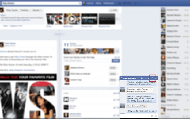 How to make Facebook Chat window pop out in Chrome [Tip] | dotTech