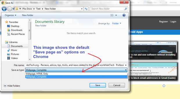 How to save a website as MHTML in Chrome [Tip] | dotTech