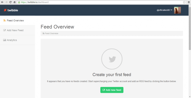 [Web] Twibble automatically posts RSS feeds to Twitter | dotTech
