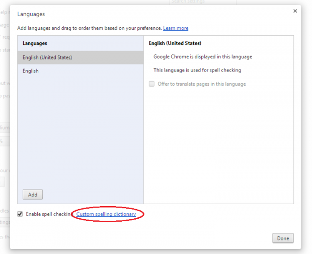 How to add new words to Chrome dictionary [Tip] | dotTech