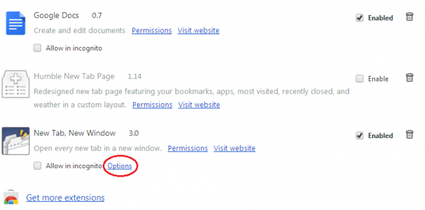 How to automatically open Chrome’s new tab in a new window [Tip] | dotTech