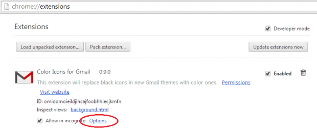 How to add color to Gmail icons in Chrome [Tip] | dotTech