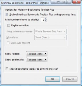 How to add extra rows to Firefox Bookmarks Toolbar [Tip] | dotTech