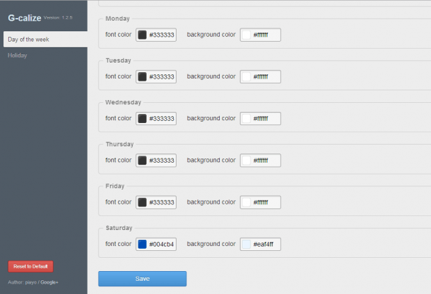 How to set custom calendar colors for Google Calendar in Chrome [Tip ...