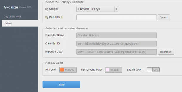How to set custom calendar colors for Google Calendar in Chrome [Tip ...