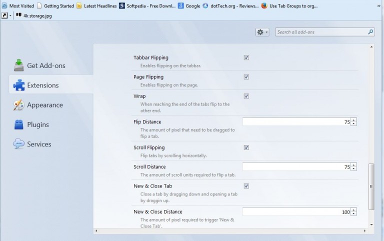 How to switch tabs using simple mouse gestures in Firefox [Tip] | dotTech