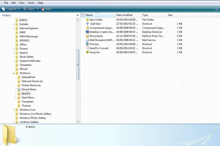 How to add more items to Send To menu in Windows [Tip] | dotTech