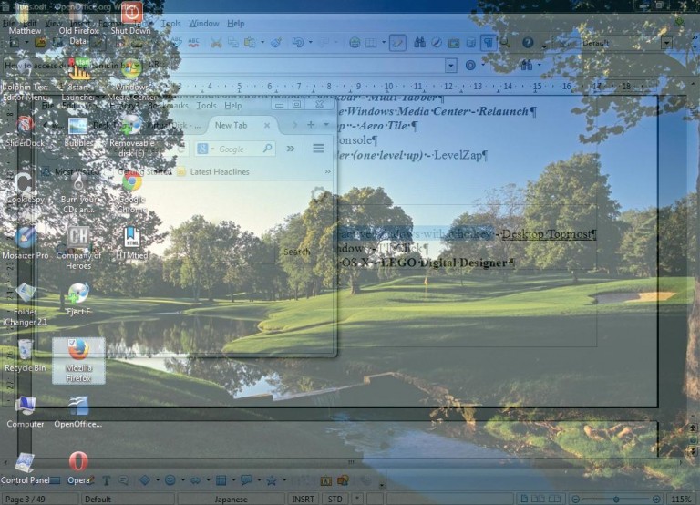 How to make desktop float on top of all windows with a hotkey [Tip ...