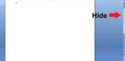 How to hide the scroll bar in Microsoft Word 2007 [Guide] | dotTech
