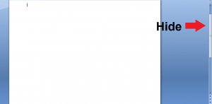 How to hide the scroll bar in Microsoft Word 2007 [Guide] | dotTech