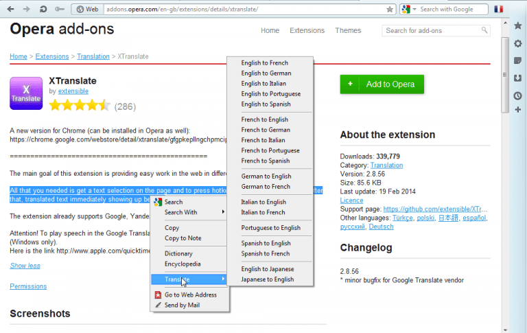 How to translate website text in Opera [Tip] | dotTech