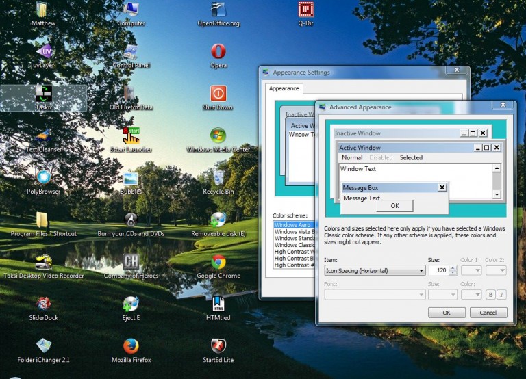 How To Adjust Desktop Icon Spacing