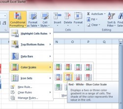How to add color scales to Excel spreadsheets [Tip] | dotTech