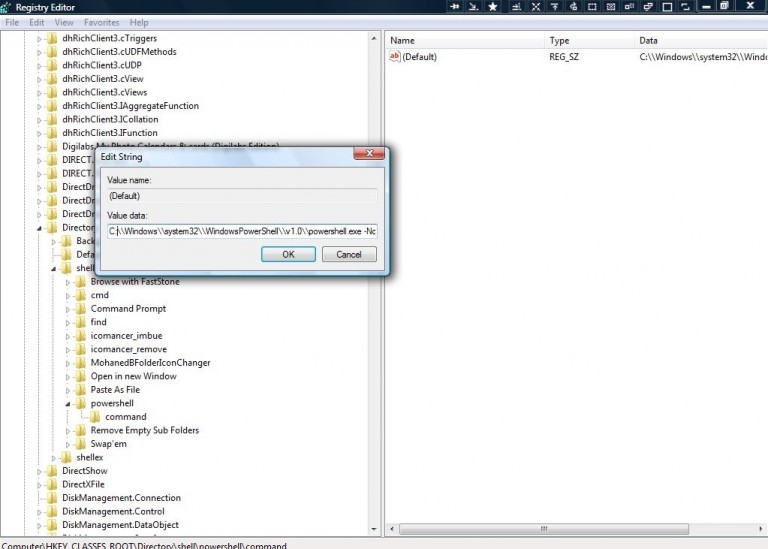 How To Add Powershell Shortcut To Windows Right Click Context Menu Tip Dottech