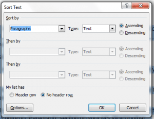 How to sort a list alphabetically in Word [Tip] | dotTech