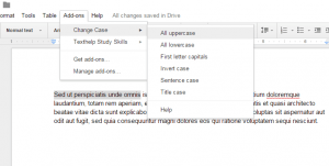 How to easily change the case of text in Google Docs [Tip] | dotTech