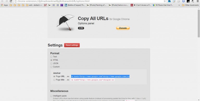 How to quickly copy all tab URLs in Chrome [Tip] | dotTech
