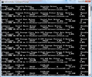 How to use Command Prompt to get a list of installed drivers in Windows ...