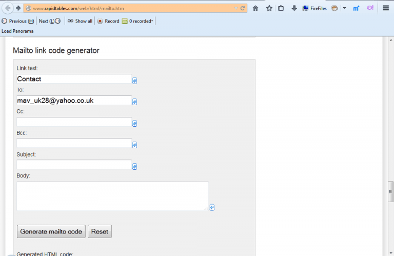 How to easily set up an HTML mailto hyperlink online [Tip] | dotTech