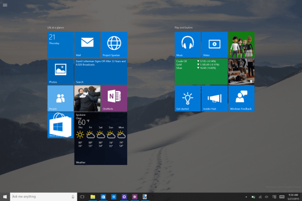 How to switch to full-screen Start Menu in Windows 10 [Tips] | dotTech