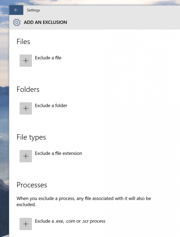 How to configure Windows Defender settings in Windows 10 [Tip] | dotTech
