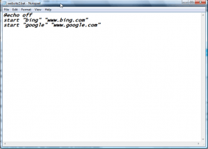 How to open multiple web pages from one desktop shortcut in Windows ...