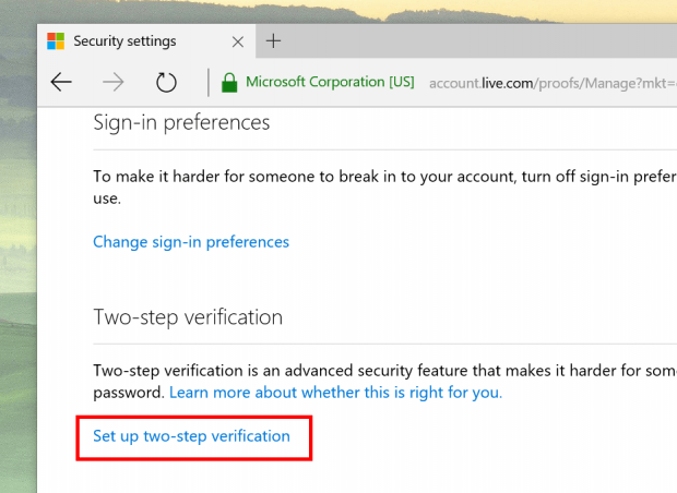 How to enable two-step verification for Microsoft Account [Tip] | dotTech