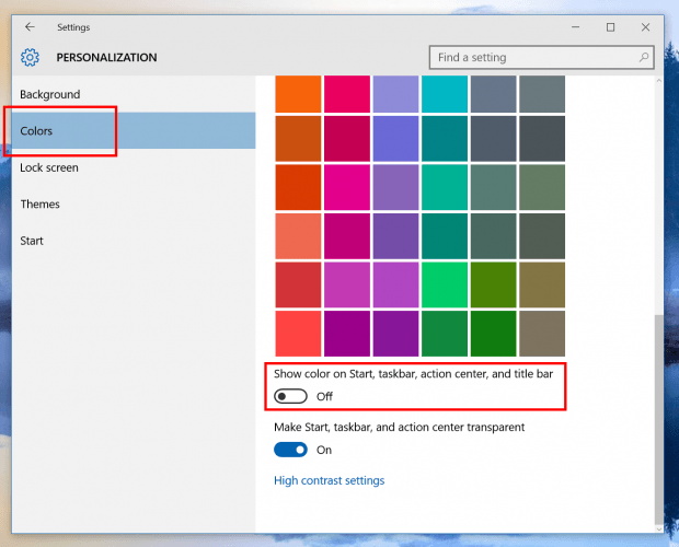 How to change title bar color in Windows 10 [Tip] | dotTech
