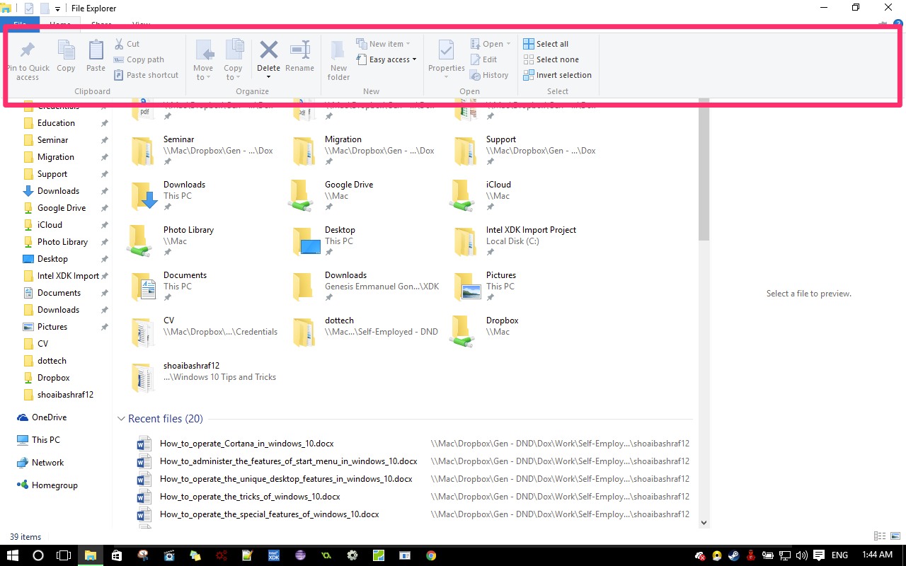 How to use File Explorer in Windows 10 [Tip] | dotTech