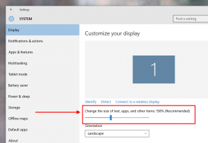 How to make text larger in Windows 10 [Tip] | dotTech