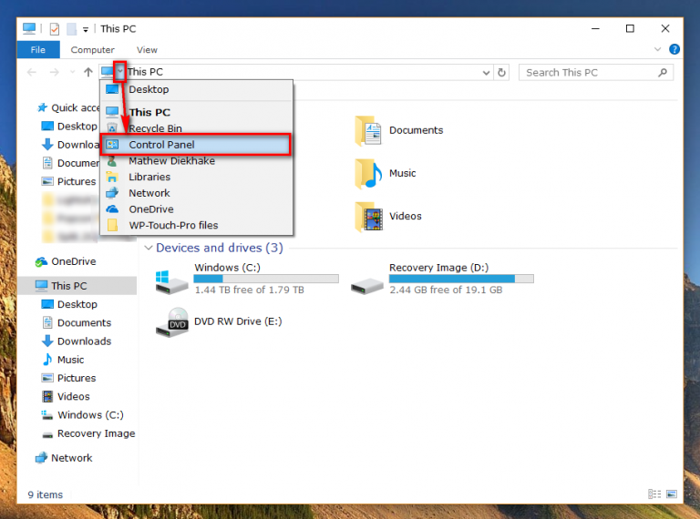 How to open Control Panel in Windows 10 [Tip] | dotTech