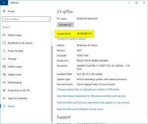 How to change workgroup name in Windows 10 [Tip] | dotTech