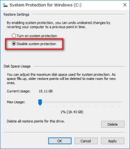 How to turn on/off system protection for drives in Windows 10 [Tip ...