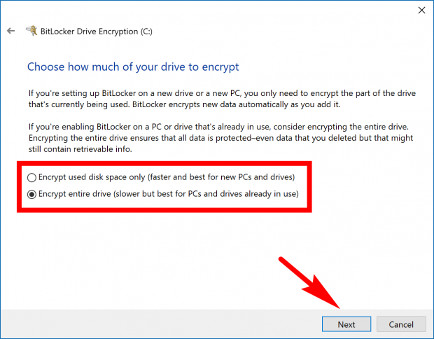 How to encrypt internal hard drive in Windows 10 [Tip] | dotTech