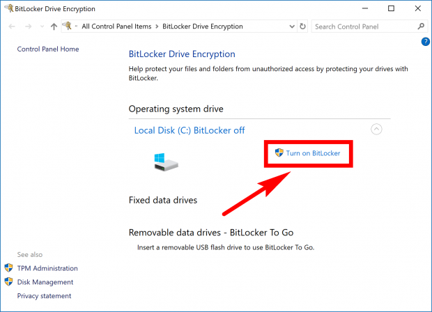 How to encrypt internal hard drive in Windows 10 [Tip] | dotTech
